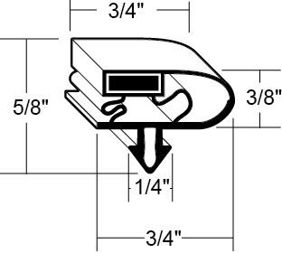 178GSKT15178: 22 x 25-1/2 Mag Dr Gasket For Avantco - Case Parts ...